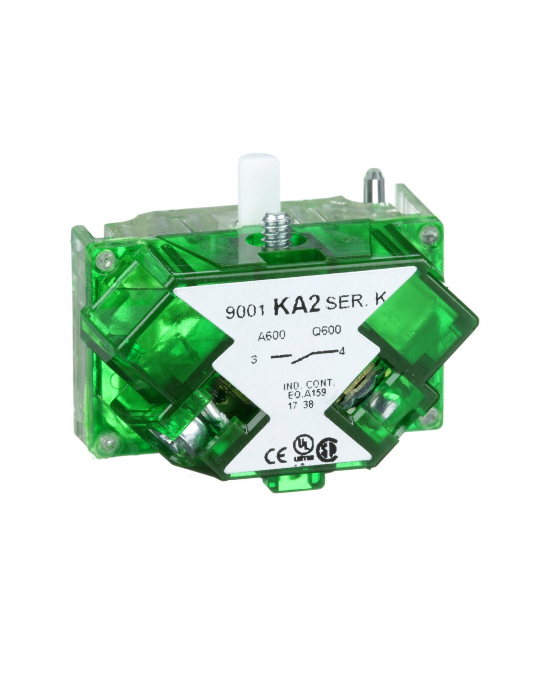Harmony 9001K bloc contact pour bouton diam. 30 1F bornes protégées ...