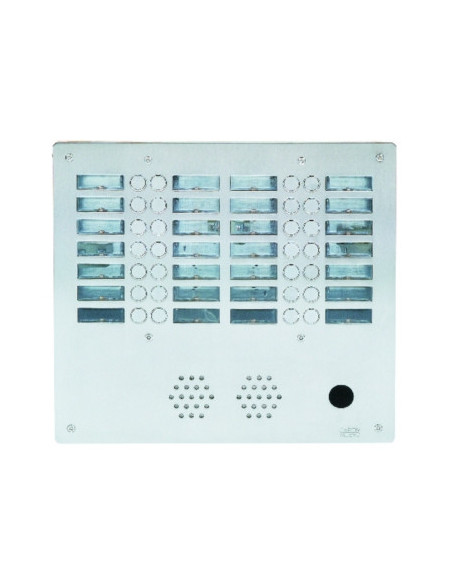 Plaque inox 24bp 4r ptt URMET AX4024