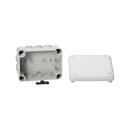 Mureva Box boite de dérivation IP55 + embouts 150x105x80 gris SCHNEIDER ...