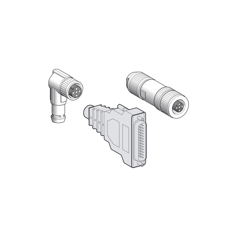 Altivar connecteur femelle SUB-D9 CANopen droit SCHNEIDER VW3CANKCDF180T