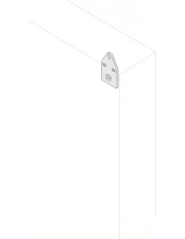 Equerre de Fixation pour Armoire et coffrets Industriels AA1206 ABB 600002