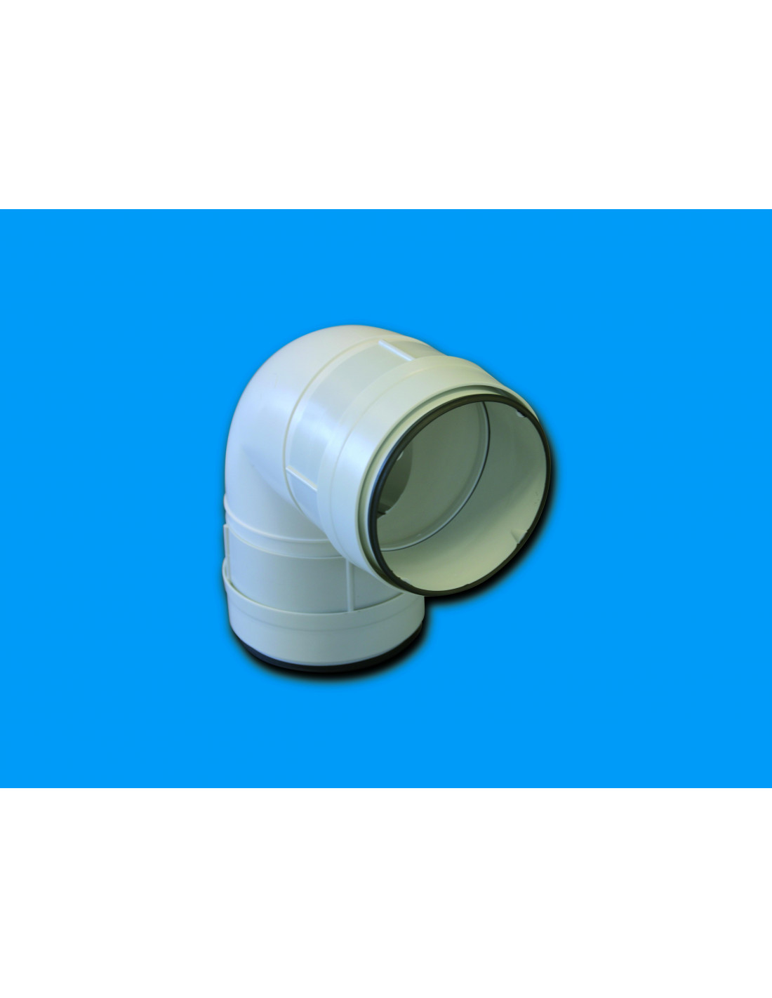Coude 90° circulaire PVC rigide à joints d'étanchéité diamètre 125 mm ... Coude 90° circulaire PVC rigide à joints d'étanchéité diamètre 125 mm ...